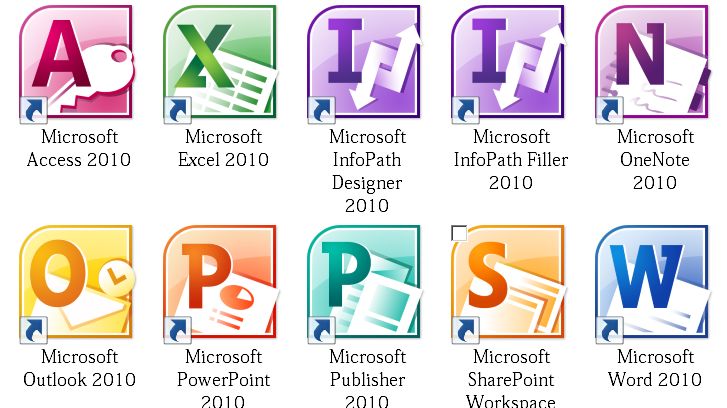 Microsoft Office 2010 各程序的用处 - 哔哩哔哩