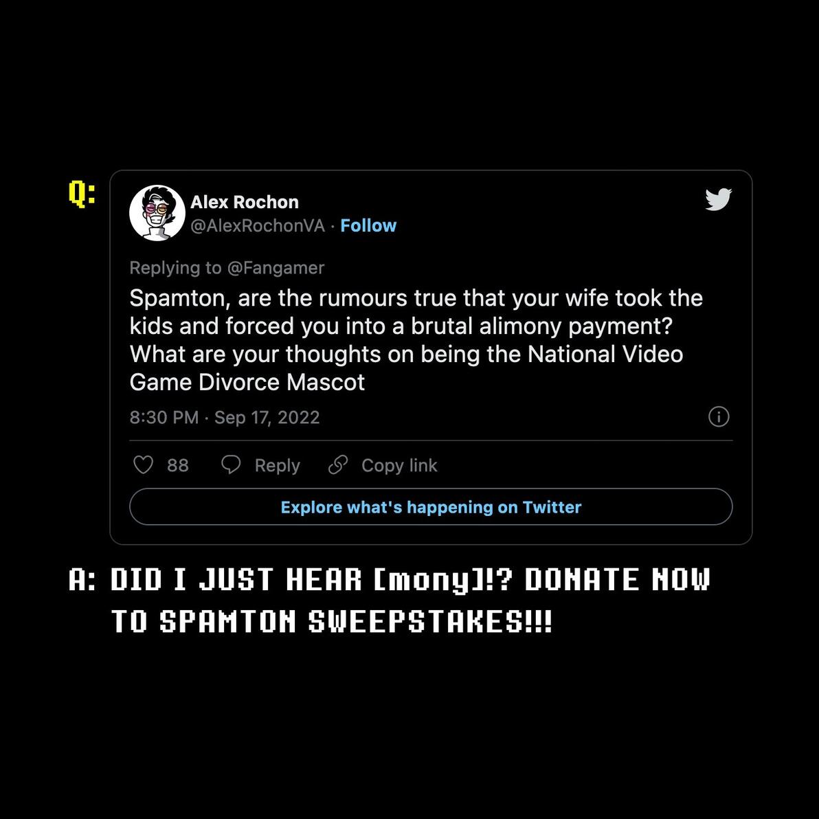 【deltArune】SPAMTON大问答合集 - 哔哩哔哩