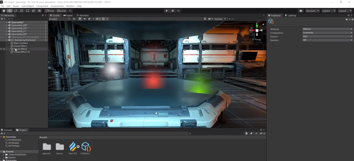 Unity学习笔记 Vol.72 使用 Visual Effects Graph 渲染粒子 - 哔哩哔哩