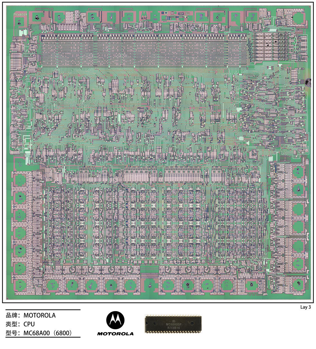 经典CPU系列之motorola MC6800 - 哔哩哔哩