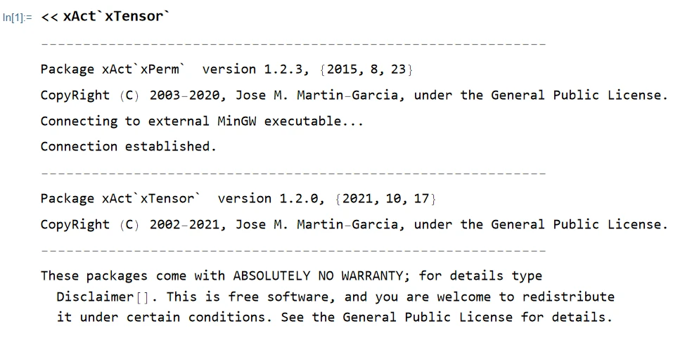 『xAct 02 xTensor 加载、命令一览』Mathematica张量计算包xAct学习笔记 - 哔哩哔哩