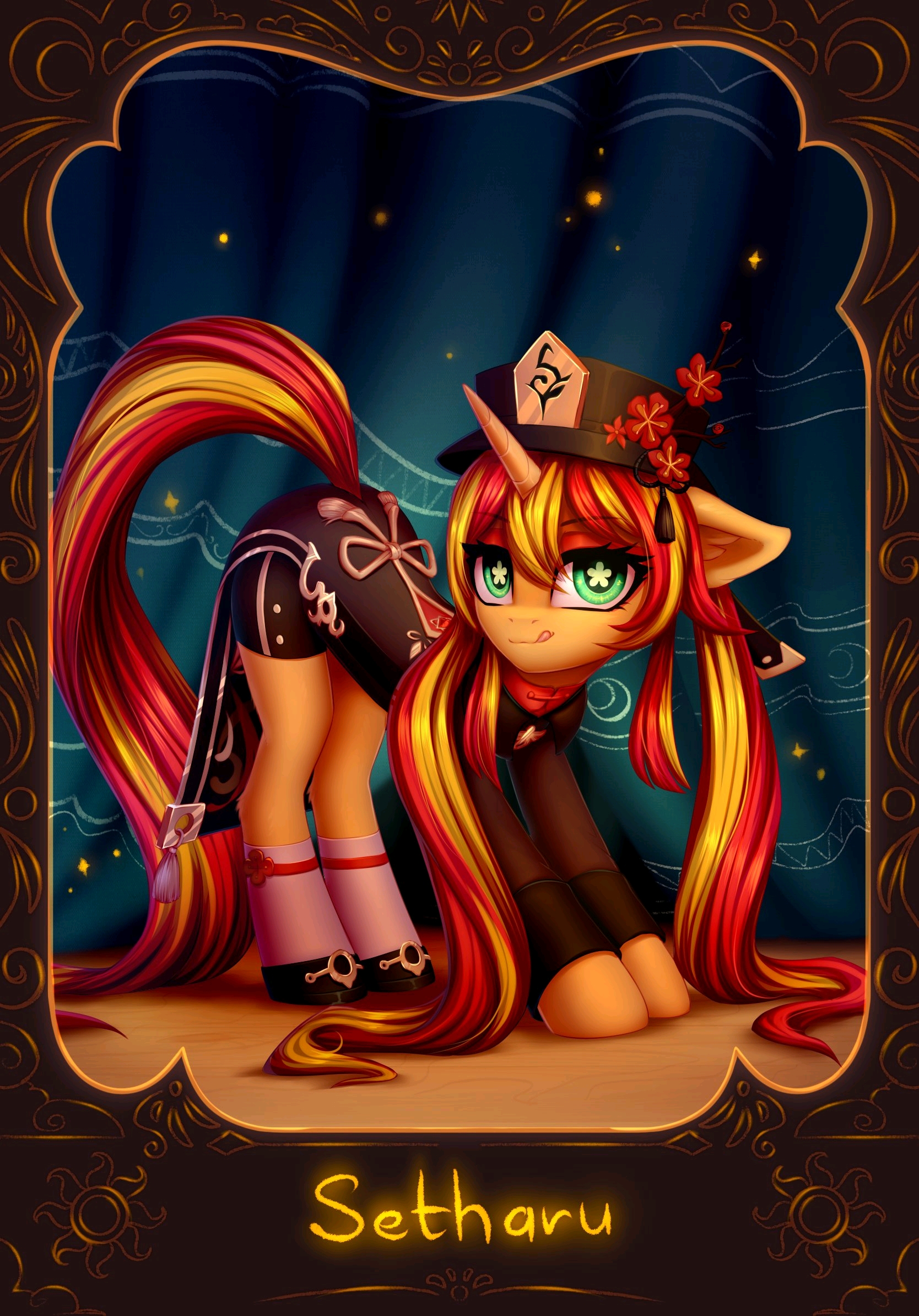 mlp-特殊SunSet Cosplay - 哔哩哔哩