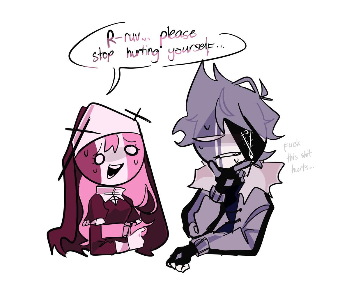 FNF超优质模组- Sarvente's Mid-Fight Masses --人物介绍之 Ruv - 哔哩哔哩