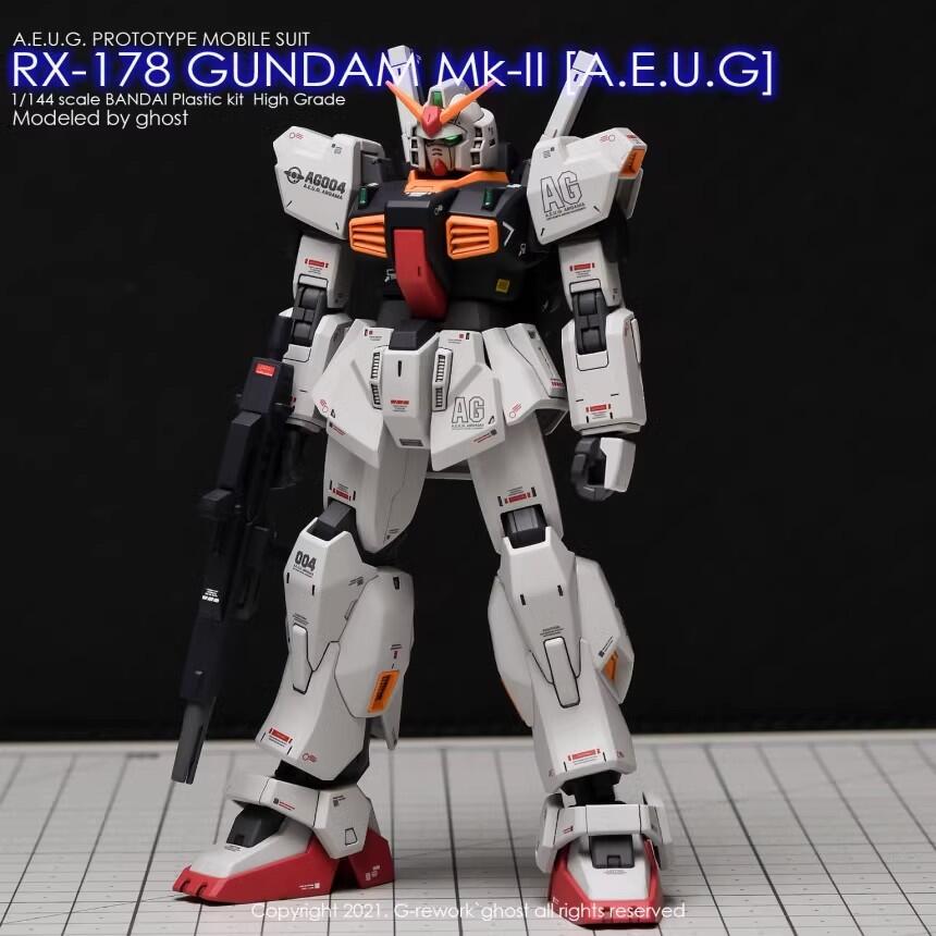 集模社 HGUC 高达MK-Ⅱ（21世纪真实配色） - 哔哩哔哩