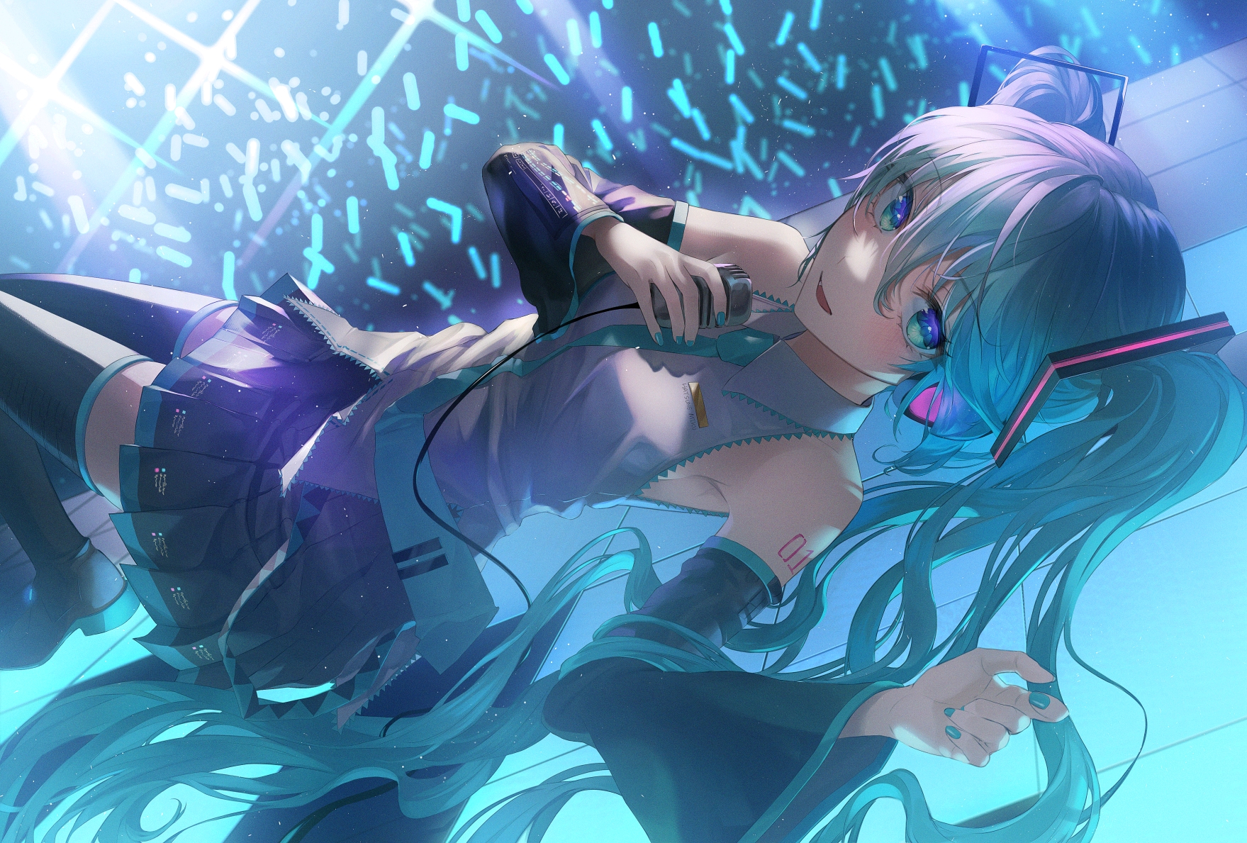 『初音ミク』Miku酱的骑士们看过来!——致最美好的Mikufans.⑨⑤ - 哔哩哔哩