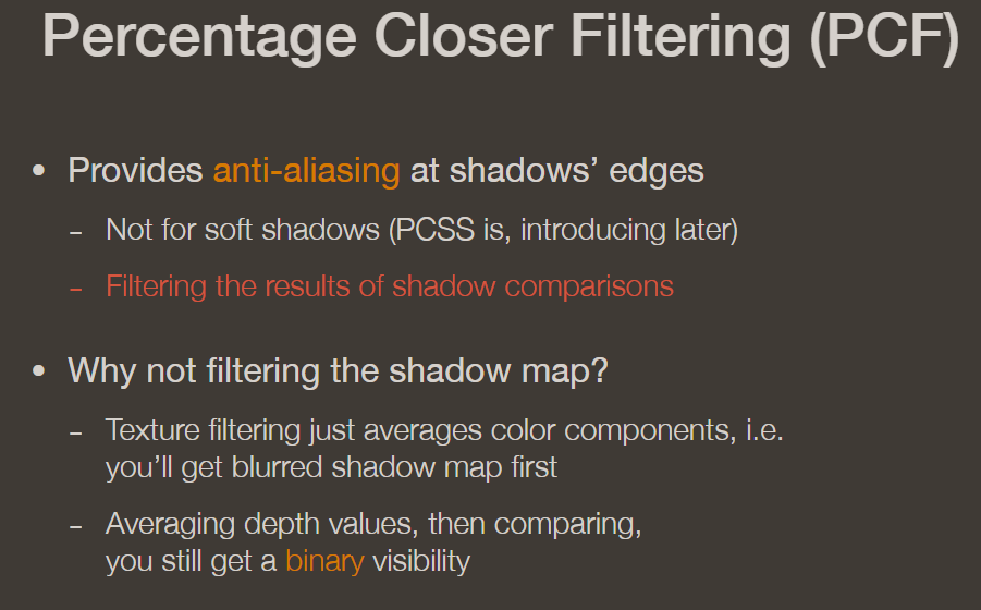 实时阴影(一) shadow map,PCF,PCSS - 哔哩哔哩