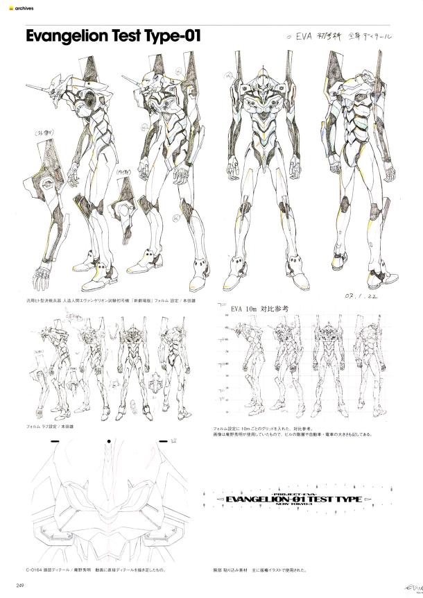 EVA新世纪福音战士剧场版序设定集上传1（224-300） - 哔哩哔哩