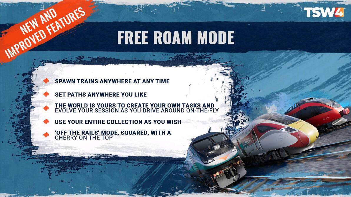 【TSW4】新线路及机车详细介绍 新功能改进及预览 8月Roadmap线路图 - 哔哩哔哩