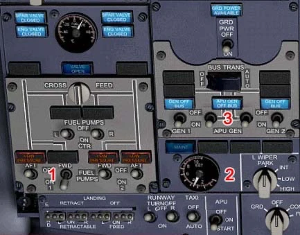 B738/737NG冷舱启动教程 - 哔哩哔哩