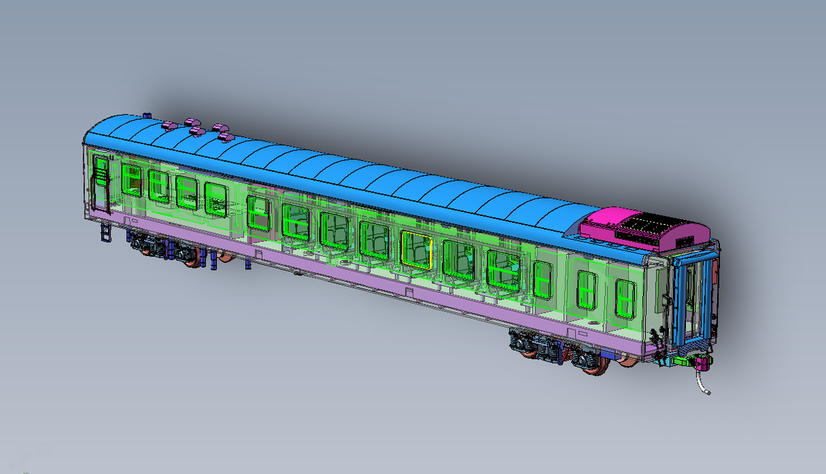 【模型】N27出品CA25G餐车车厢 评测P4 - 哔哩哔哩