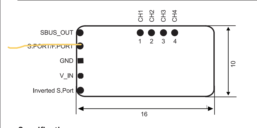 睿思凯Frsky R9mm接收机F.port协议的使用教程 - 哔哩哔哩