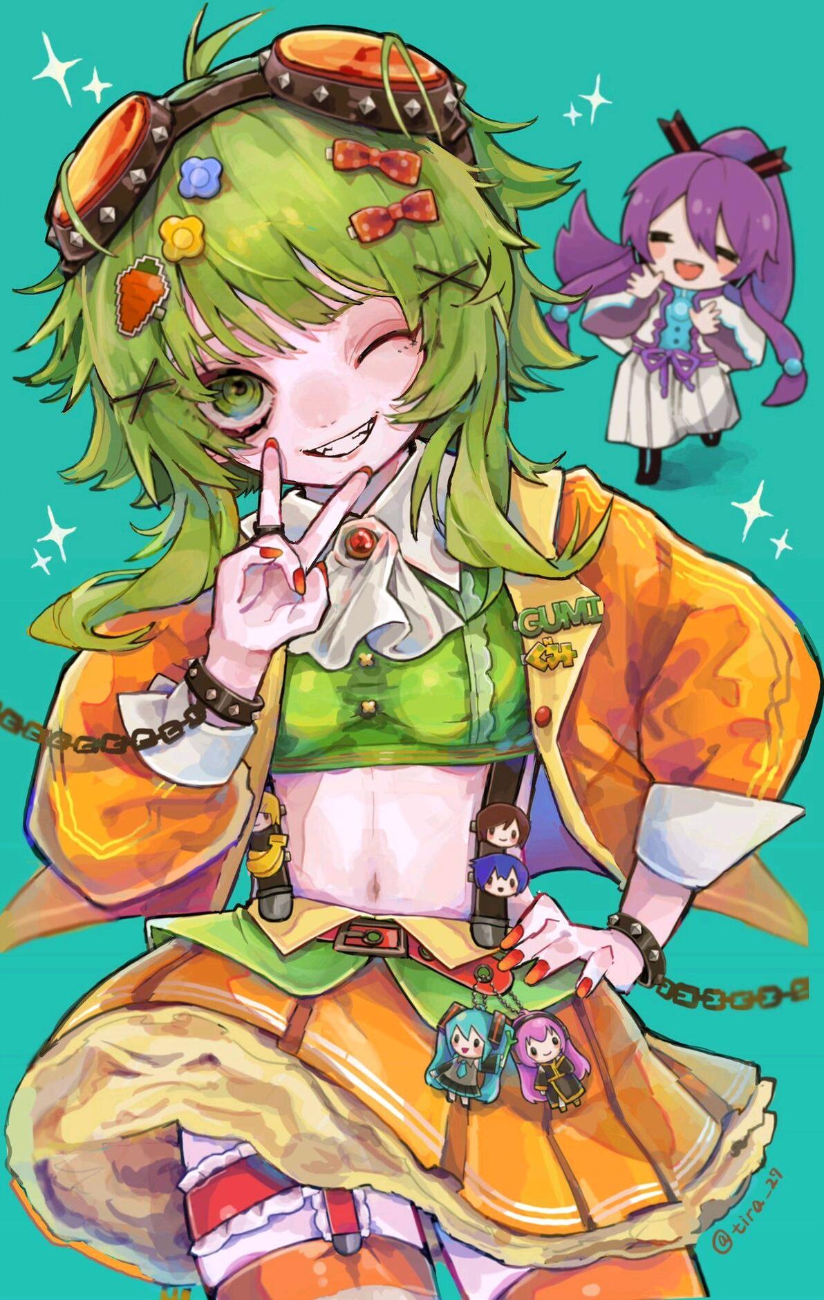 【V家虚拟歌姬】gumi 美图分享 - 哔哩哔哩