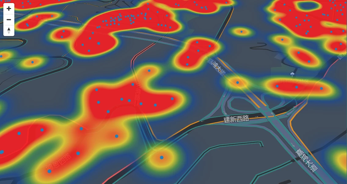Mapbox生成热力图 - 哔哩哔哩
