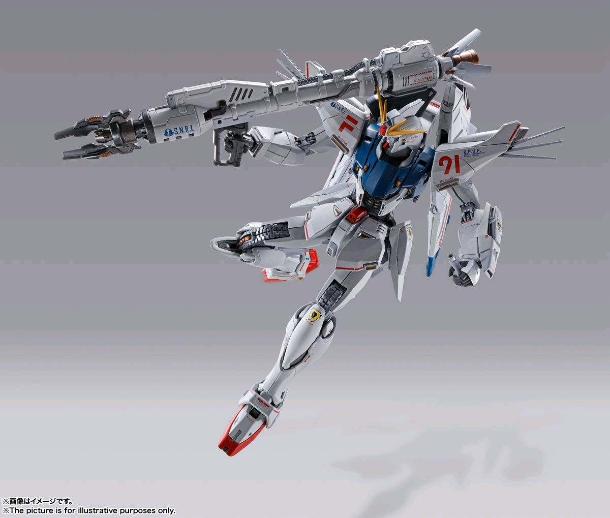 通贩『F91&MB系列周年纪念』【METAL BUILD】高达F91 Chronicle White Ver. 官图公开 - 哔哩哔哩