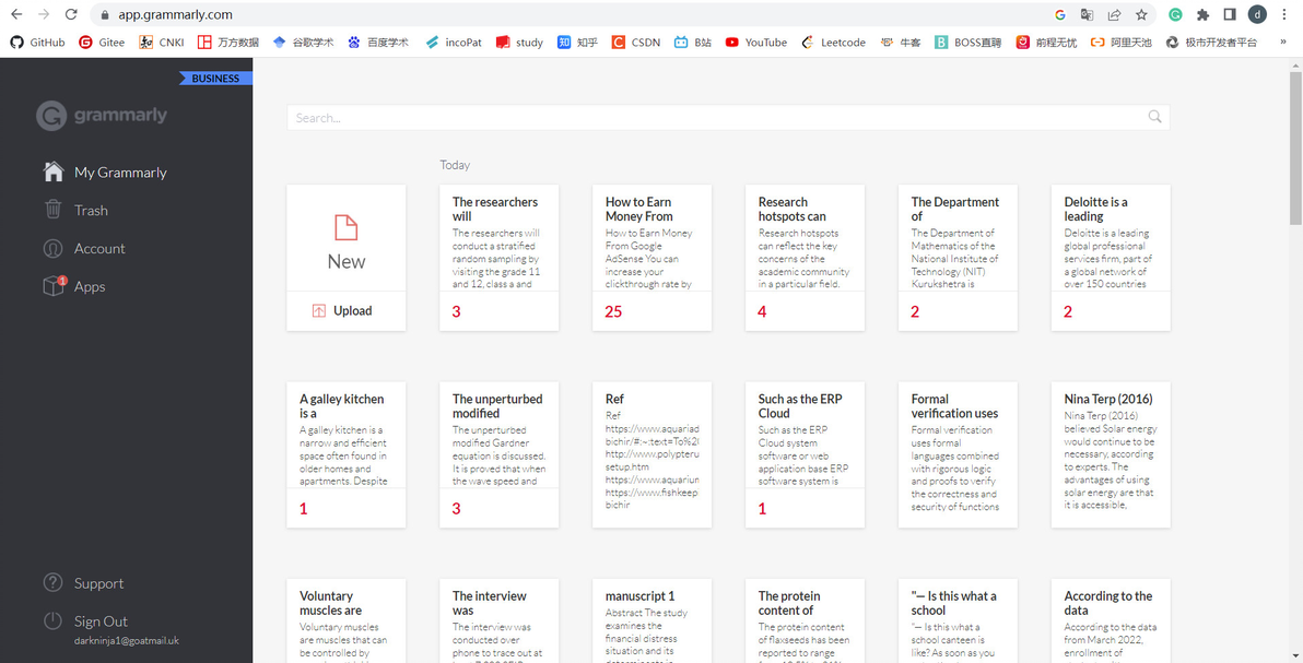 英文写作润色神器—Grammarly使用教程 - 哔哩哔哩