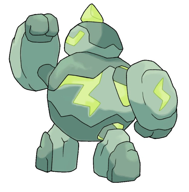 宝可梦Buddyverse精灵图鉴泥偶小人（Archaic形态）、泥偶巨人（Archaic形态） - 哔哩哔哩