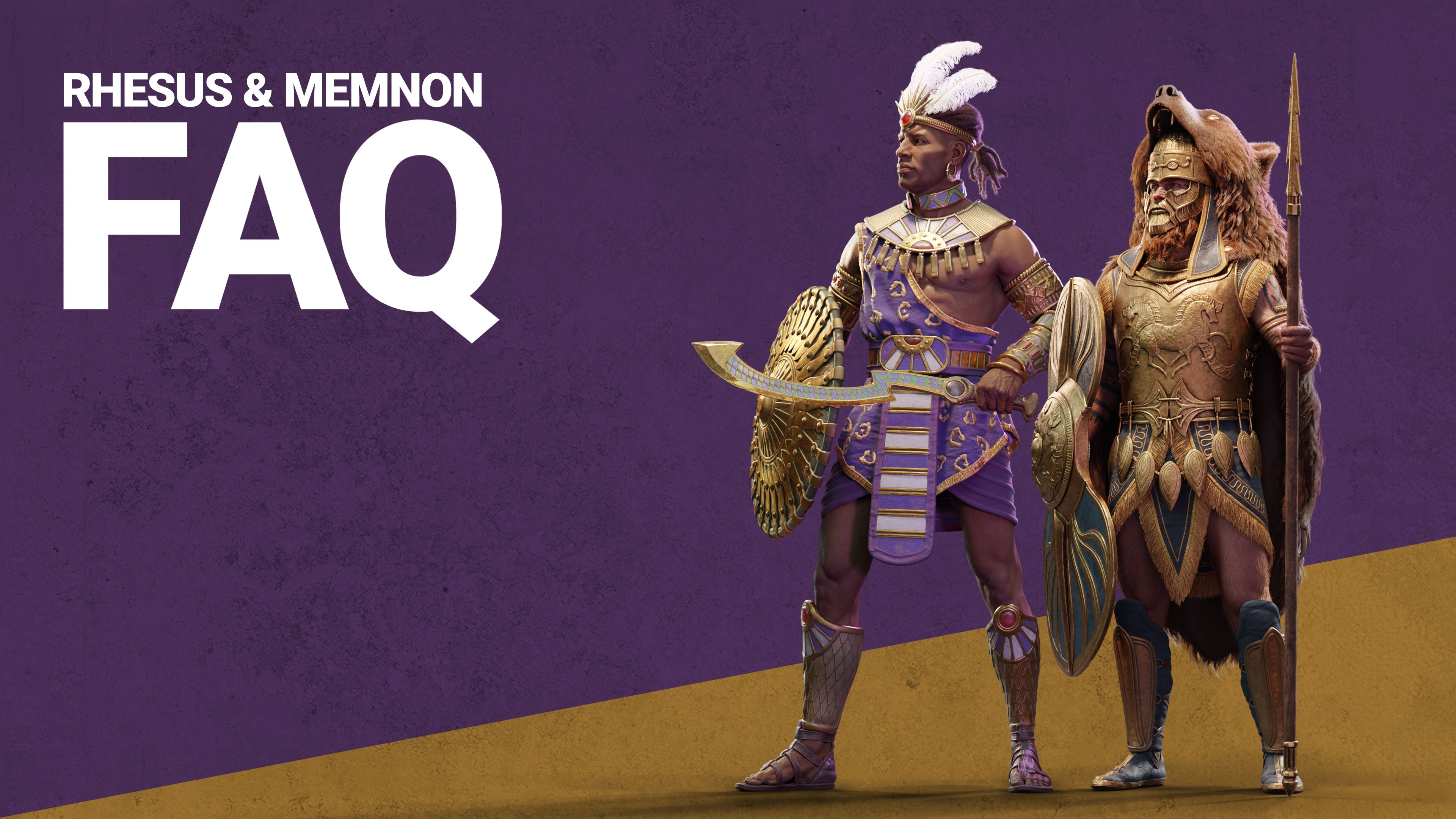 Rhesus & Memnon DLC 常见问题解答 / 特洛伊 / A Total War Saga: TROY - 哔哩哔哩