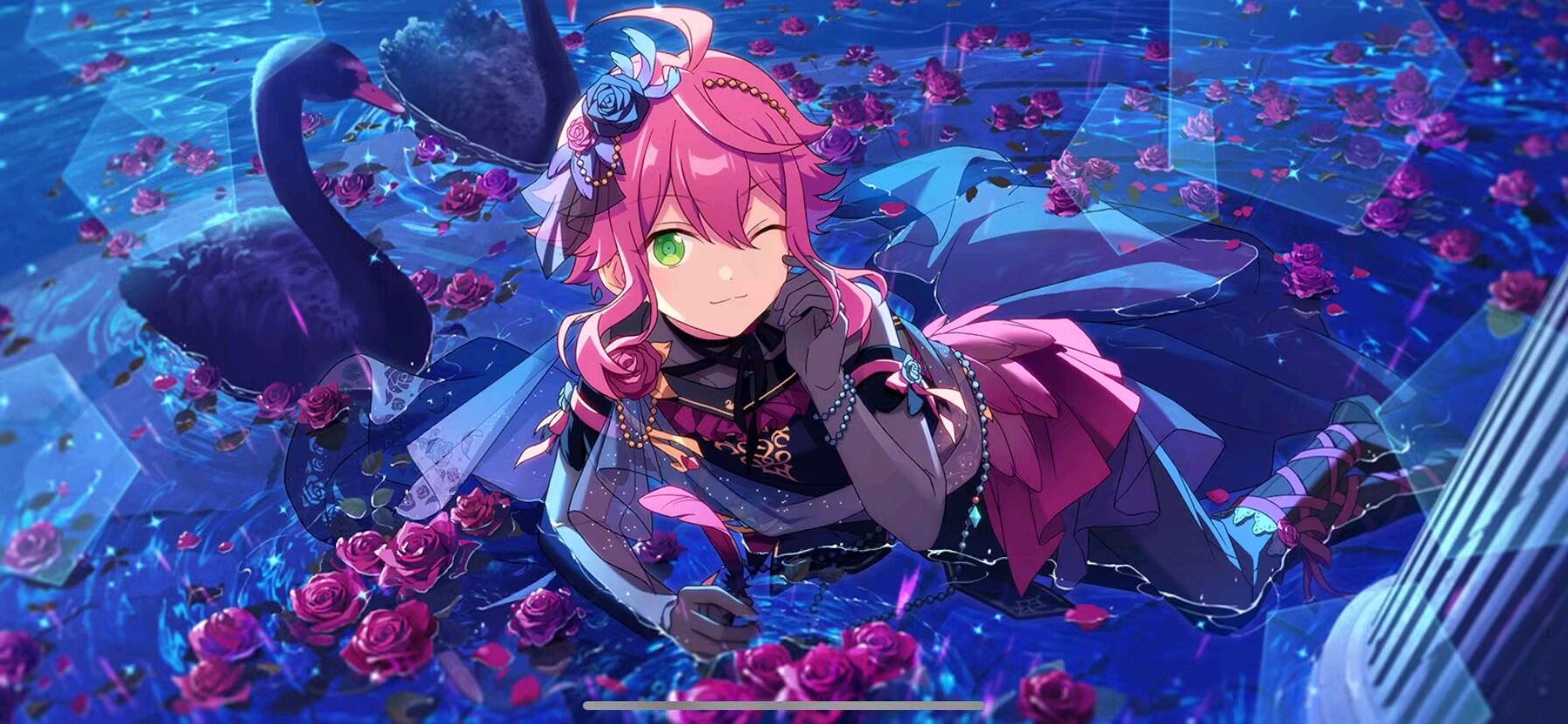 【偶像梦幻祭2/es2】国服限定「黑羽夜曲」姬宫桃李卡面数值分析 - 哔哩哔哩