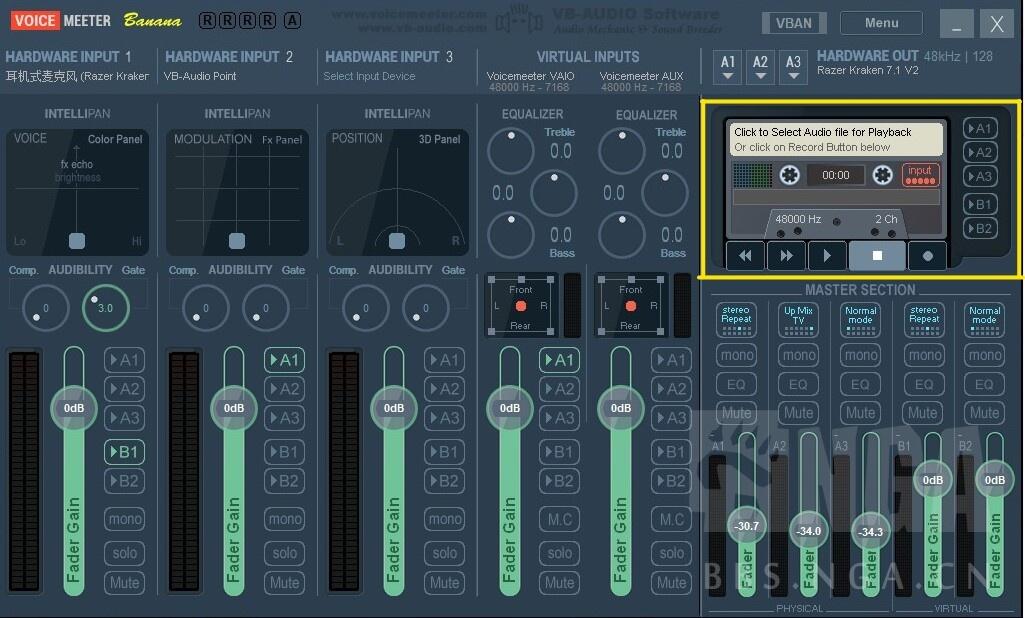 VoiceMeeter麦克风通道跳线神器使用，图文详细教程 - 哔哩哔哩