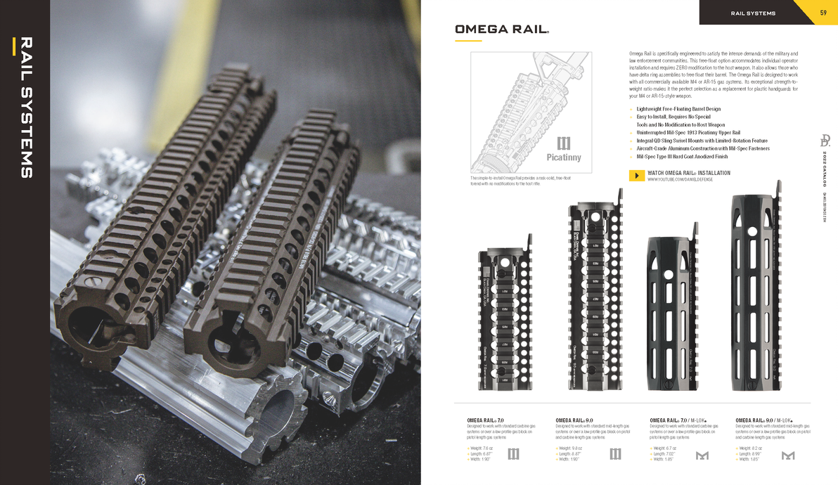 Daniel Defense (丹尼尔防御) 公司2022年度产品册 - 哔哩哔哩