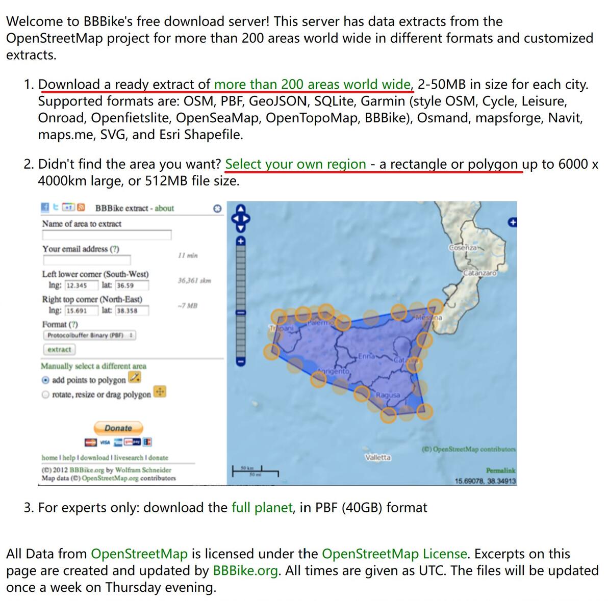OSM矢量数据下载方法 - 哔哩哔哩