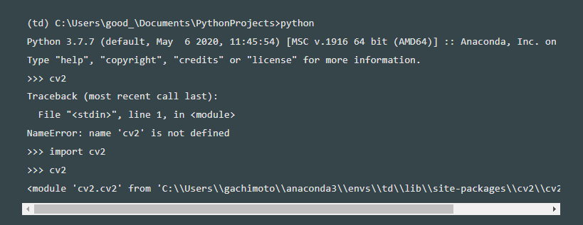 使用 TouchDesigner 启动 OpenCV（Windows10、Python3.7、OpenCV4.0） - 哔哩哔哩