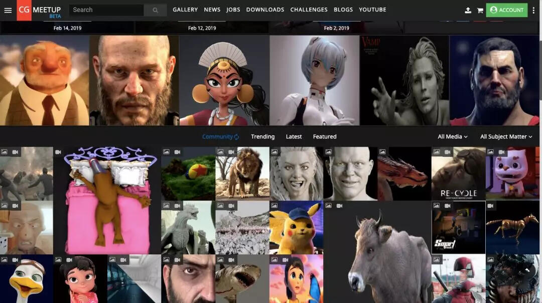 A站被墙~还有哪些可直接打开的优秀CG网站？ - 哔哩哔哩