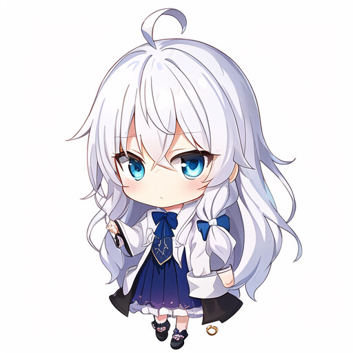 【NovelAI】100张伊蕾娜Q版头像分享 - 哔哩哔哩