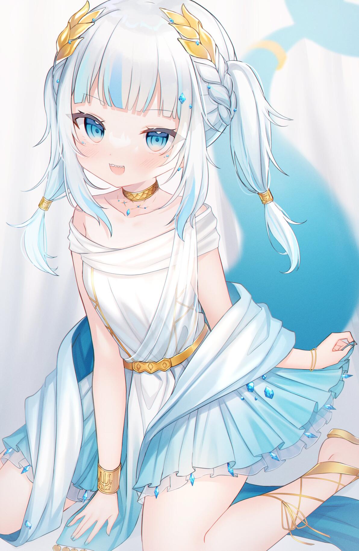 Gawr Gura高清壁纸【近百张合集】 #gawrt - 哔哩哔哩