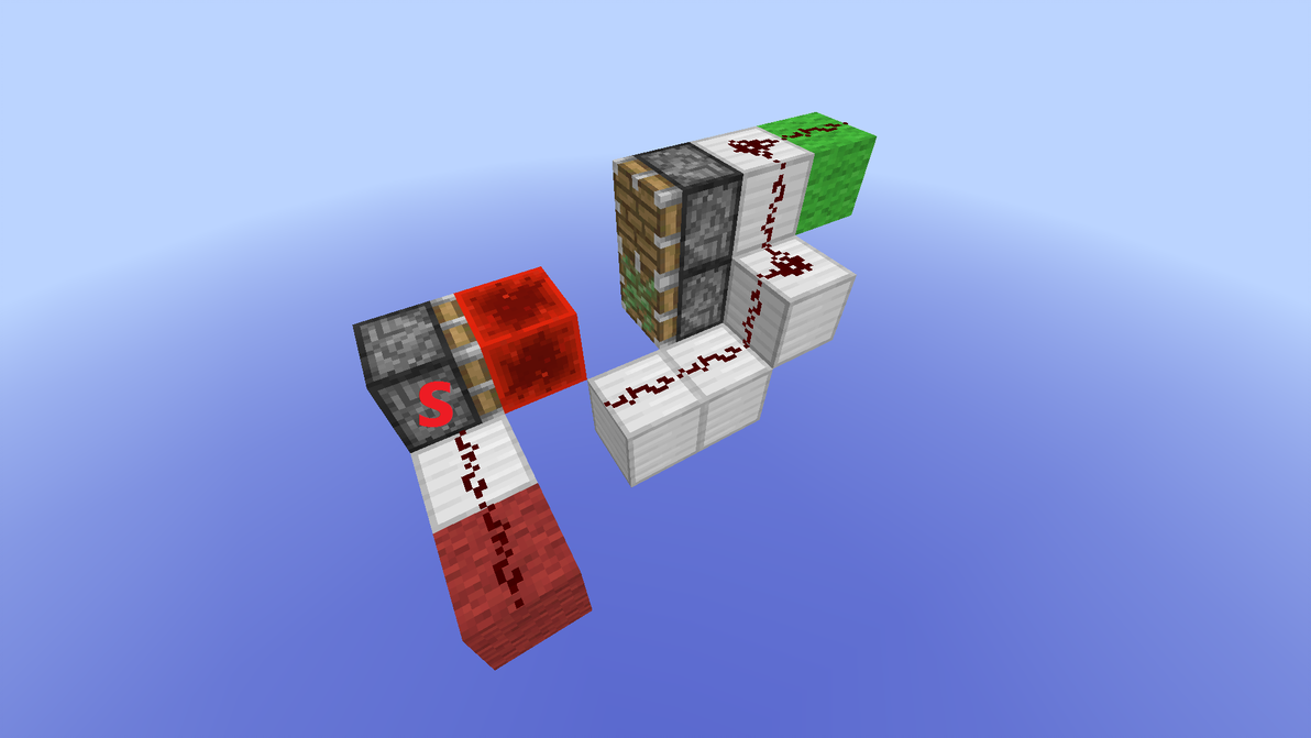 【Minecraft】【元件库】0t脉冲发生器（1） - 哔哩哔哩