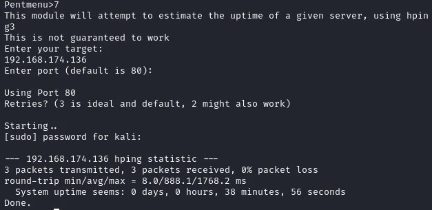 Pentmenu使用教程。黑客必备DDoS攻击工具。Kali Linux入门教程。安卓Termux可用 - 哔哩哔哩