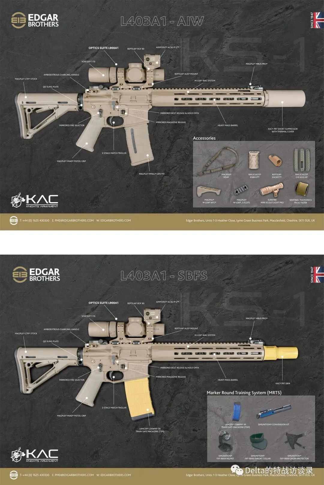 “黑枪”情节——AR15步枪在英军的服役历史与L403A1（KAC KS-1）步枪系统解析 - 哔哩哔哩