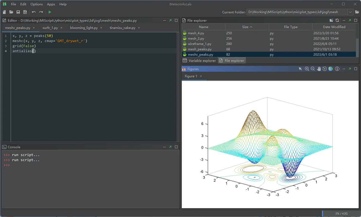 发布MeteoInfo 3.6.0 - 哔哩哔哩