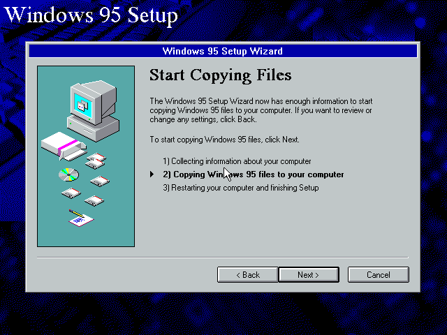 【装个系统】Windows95 安装实录 14张软盘版 - 哔哩哔哩