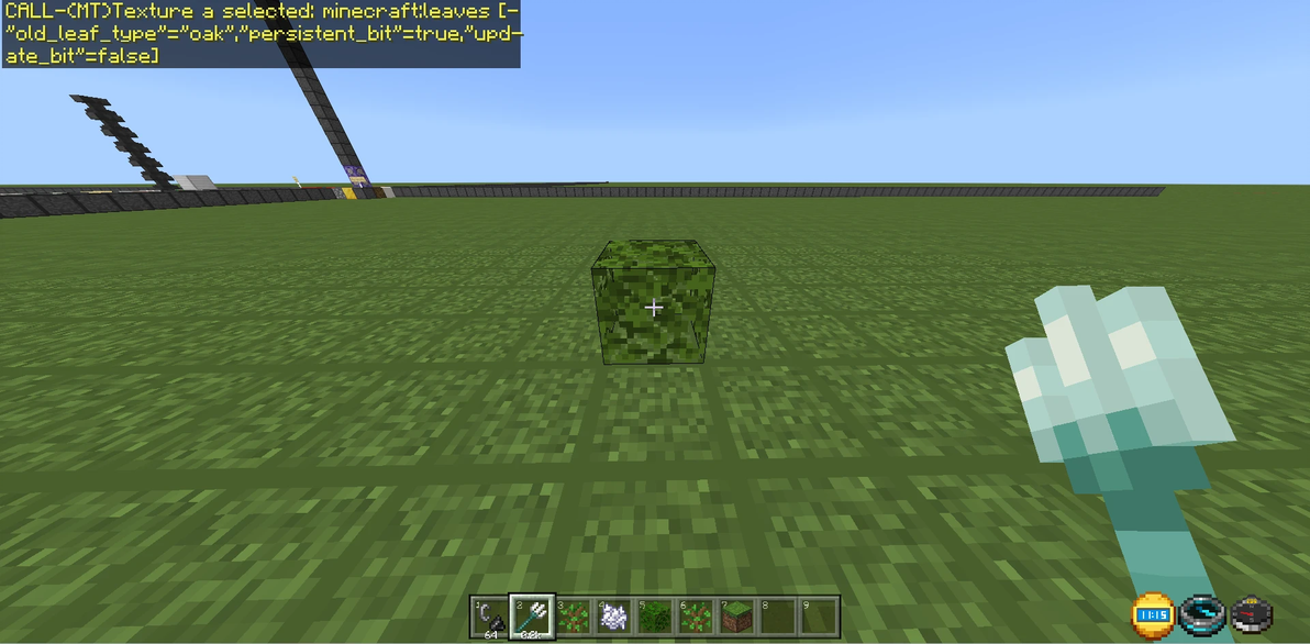 [mcbe]填充不会消失的树叶 - 哔哩哔哩