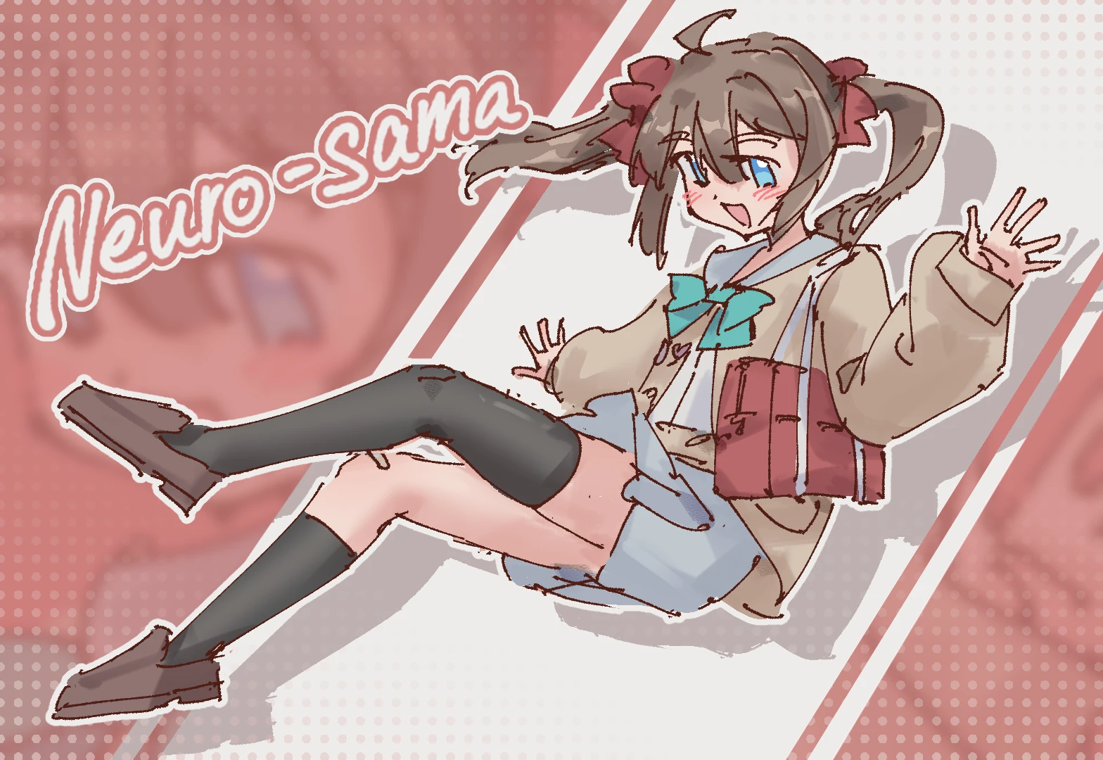 Neuro-sama的一些同人图 作者：Rune - 哔哩哔哩