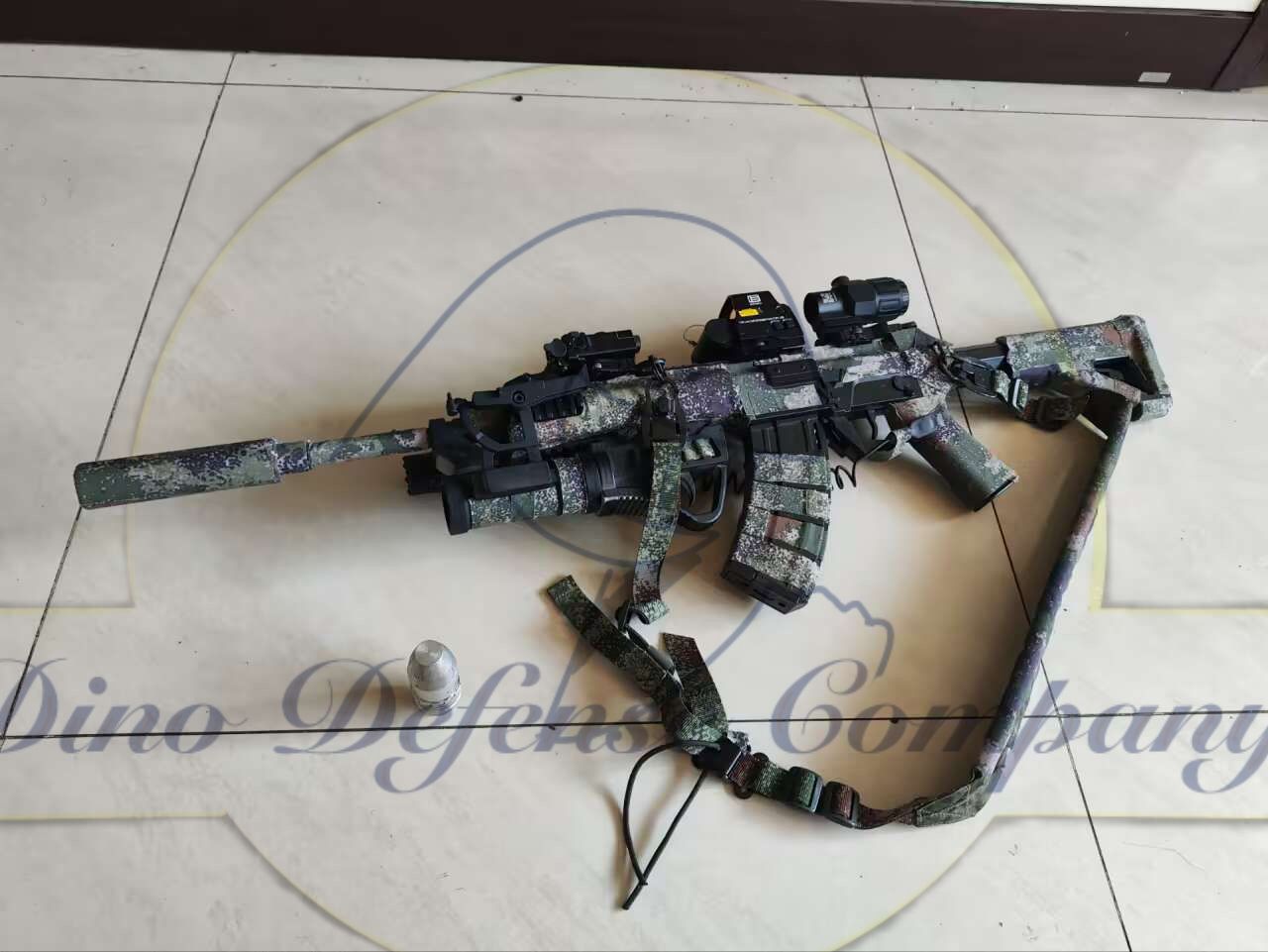 怎样把你的教具模型玩出花之——QBZ191/192改造外形&附加配件简介 - 哔哩哔哩