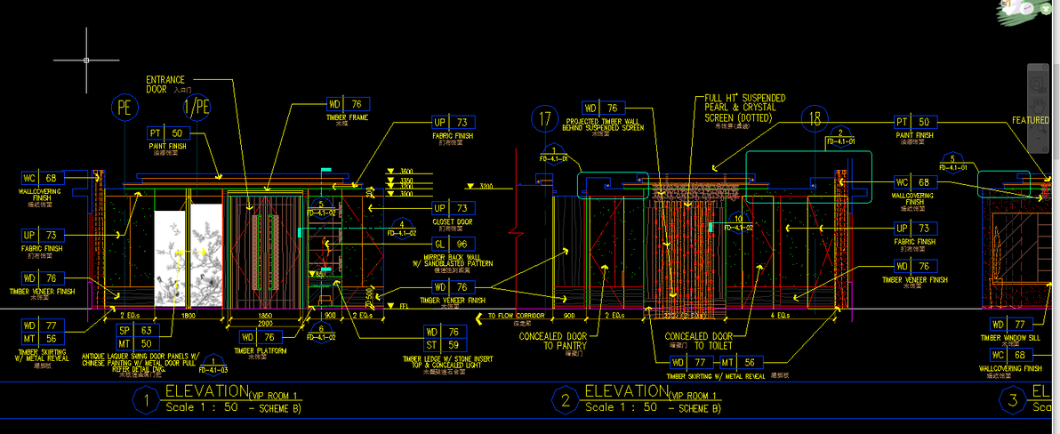 室内设计资料集：全球顶尖设计院HBA/CCD/金螳螂制图规范标准+CAD图例图库 - 哔哩哔哩