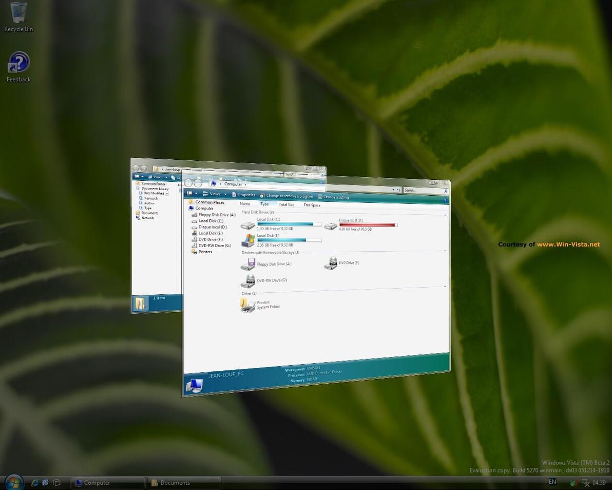 Windows Vista----生不逢时而最美观的系统 - 哔哩哔哩