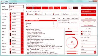 Python Tk GUI系列笔记（ttkbootstrap篇上） 43章~49章 - 哔哩哔哩