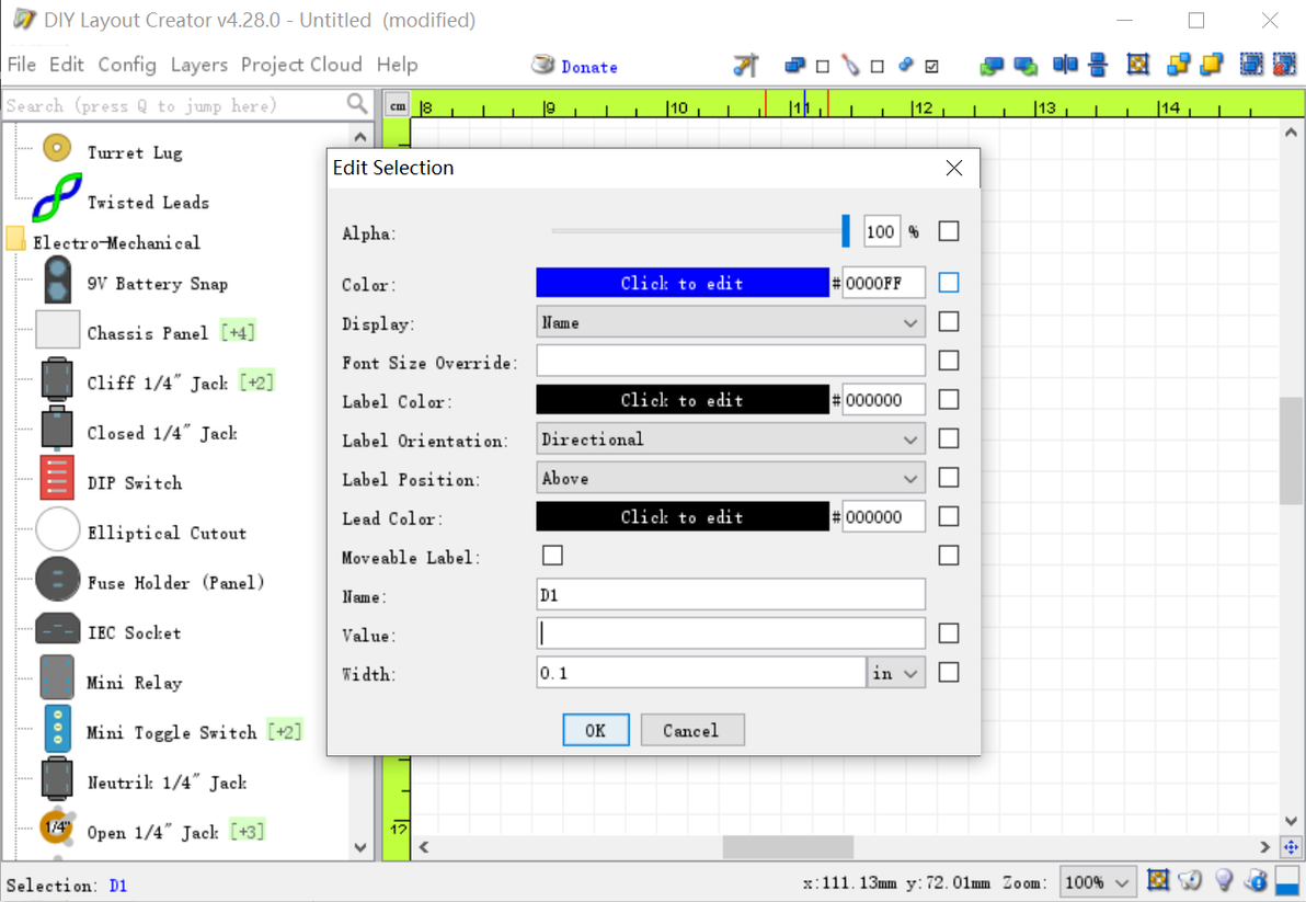 使用DIYLC设计洞洞板布局 - 哔哩哔哩