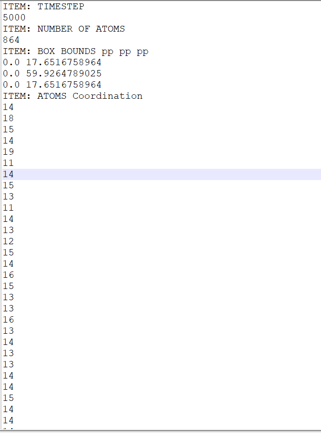OVITO Vonoroi analysis分析lammps dump文件，输出原子坐标，体积或compute计算的参数 - 哔哩哔哩