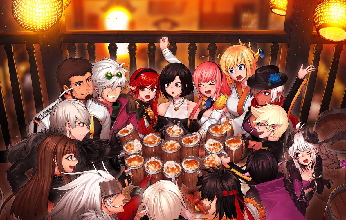 DNF十周年 dnf同人美图 电脑壁纸 - 哔哩哔哩