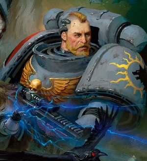 【战锤40K】太空野狼·“古老之狼”洛根·格里姆纳 - 哔哩哔哩