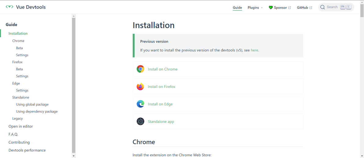 Chrome 安装 Vue Devtools 开发者工具 - 哔哩哔哩