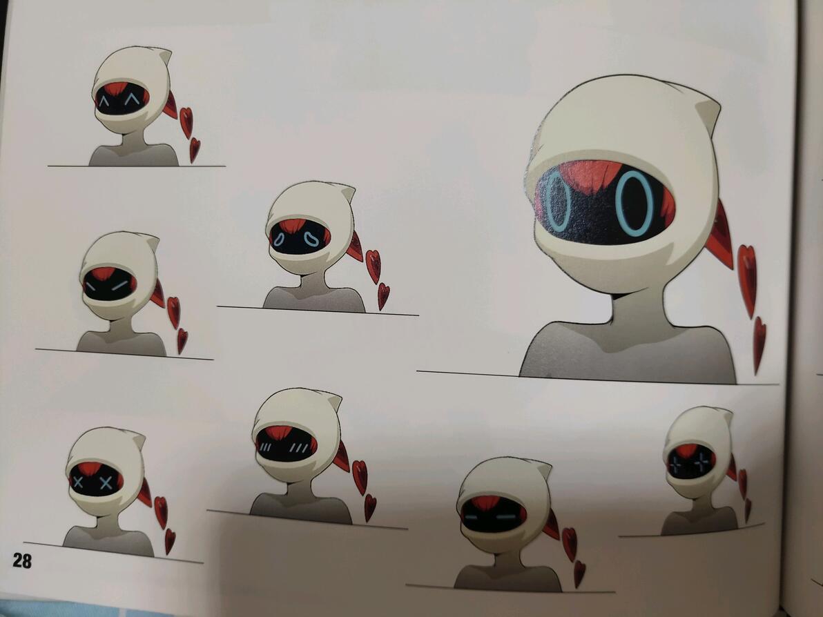 分享一下p5相关的画集/设定集(含同人) - 哔哩哔哩