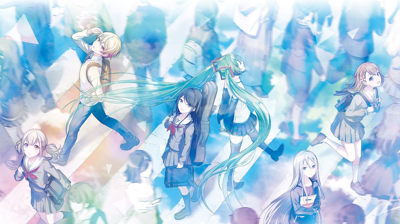 【PJSK】官方美术集二周年人物关系更新部分【汉化】 - 哔哩哔哩