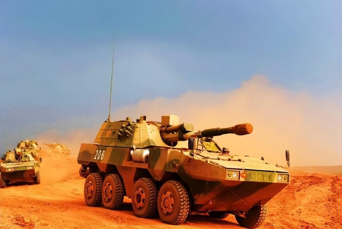 中国装备志——PLL09式122毫米轮式自行榴弹炮 - 哔哩哔哩