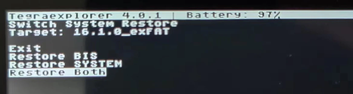 记switch自动升级17.0.0，开机正版系统卡logo黑屏，真实系统报错等处理事宜 - 哔哩哔哩