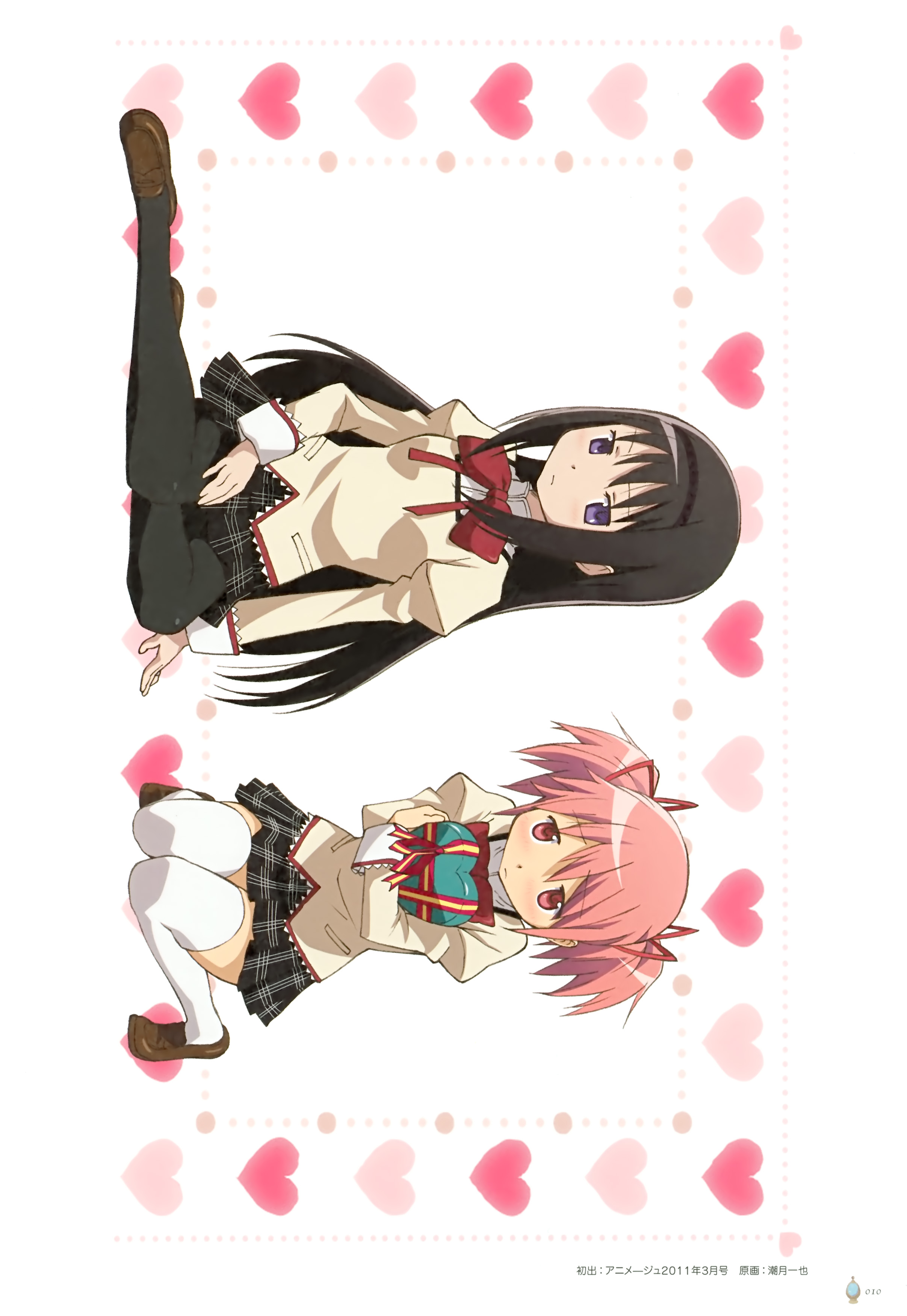 魔法少女小圆 Key Animation Note 1-4 版权绘及线稿选集 - 哔哩哔哩